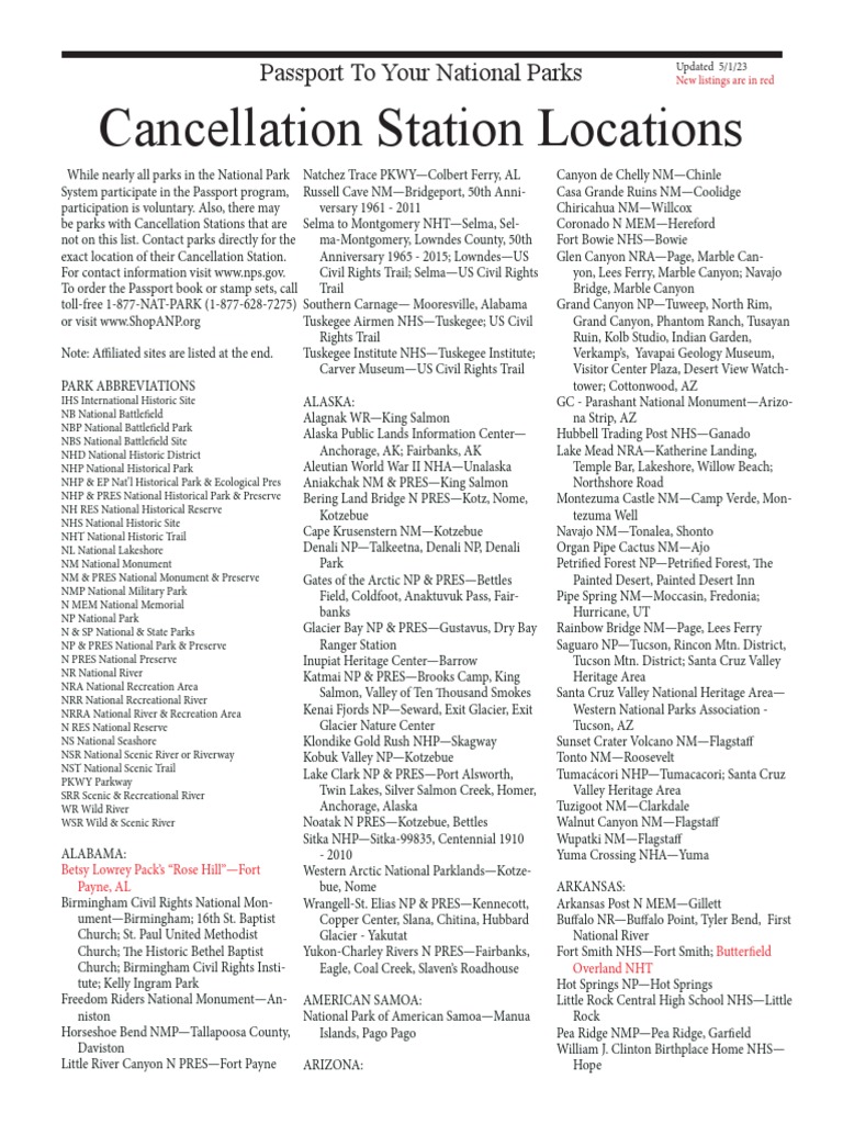 Cancellations 5 23 | PDF