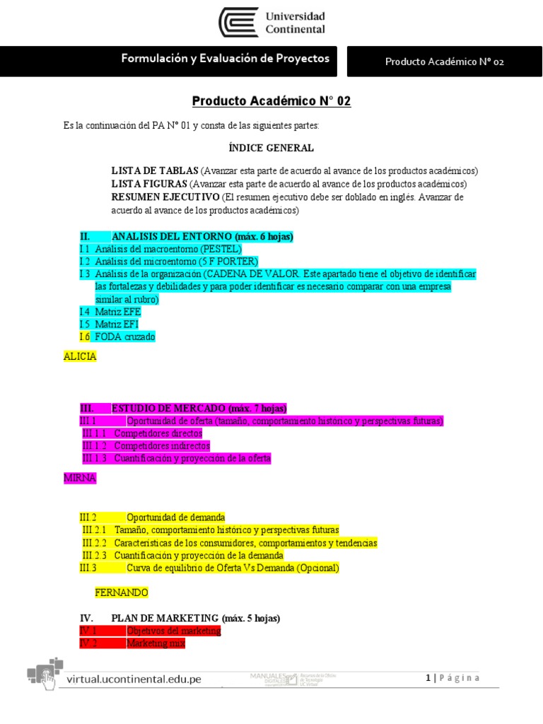 Producto Académico #02 (Entregable) | PDF | Marketing | Producto (Negocio)