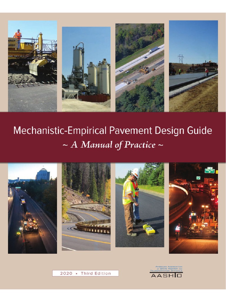 AASHTO MEPGD-2020 Mechanistic-Empirical Pavement Design Guide | PDF