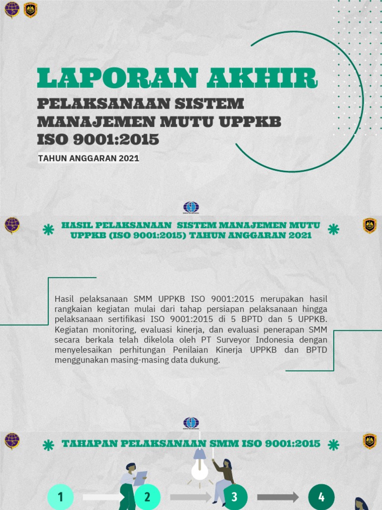 Laporan SMM ISO 9001:2015 UPPKB 2021 | PDF | Bisnis | Pengelolaan ...