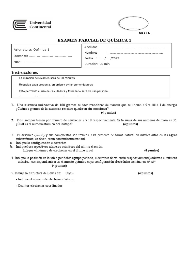 Examen Parcial Bloque B 2023 | PDF