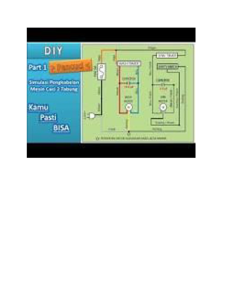 Wiring Diagram Mesin Cuci 2 Tabung | PDF Wiring Diagram Mesin Cuci 2 Tabung | PDF