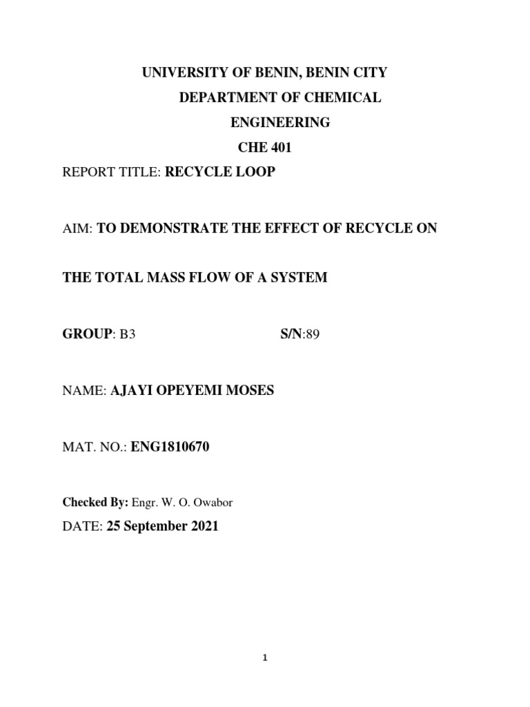 Ope Recycle | PDF | Recycling | Physical Sciences