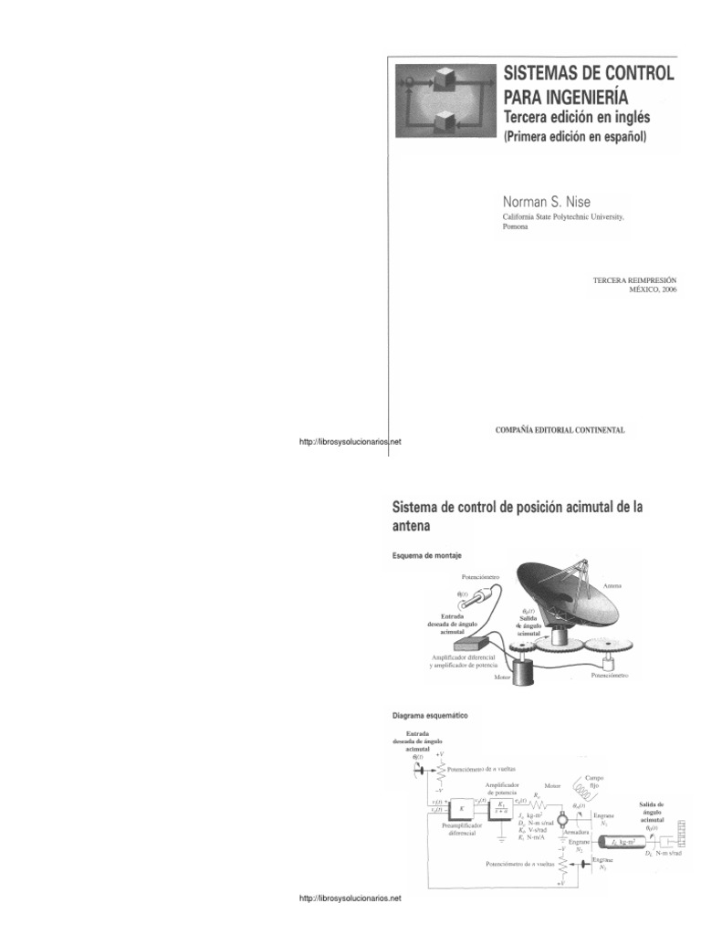 Sistemas de Control para Ingenieria - NISE (3ed) | PDF