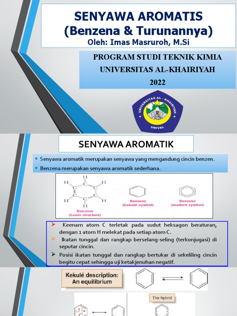 Senyawa Aromatis | PDF