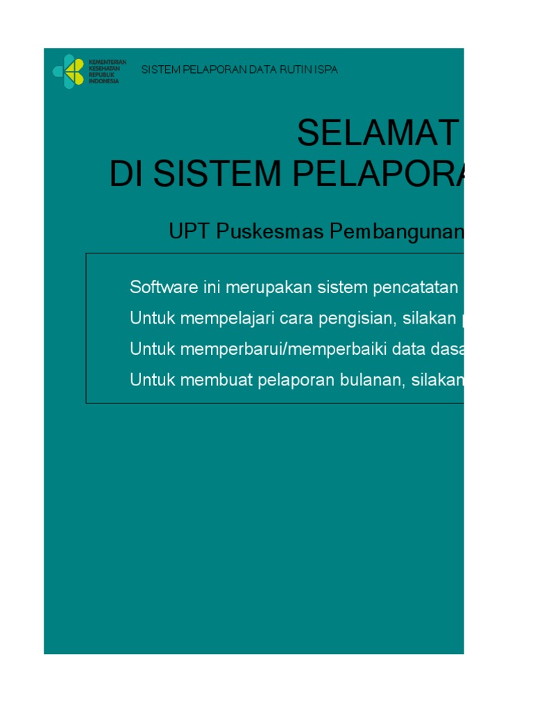 Laporan Bulanan ISPA 2023 PKM Pembangunan | PDF