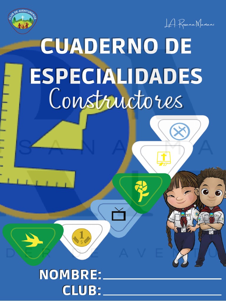 Cuadernillo de Especialidades Clase Constructores | PDF