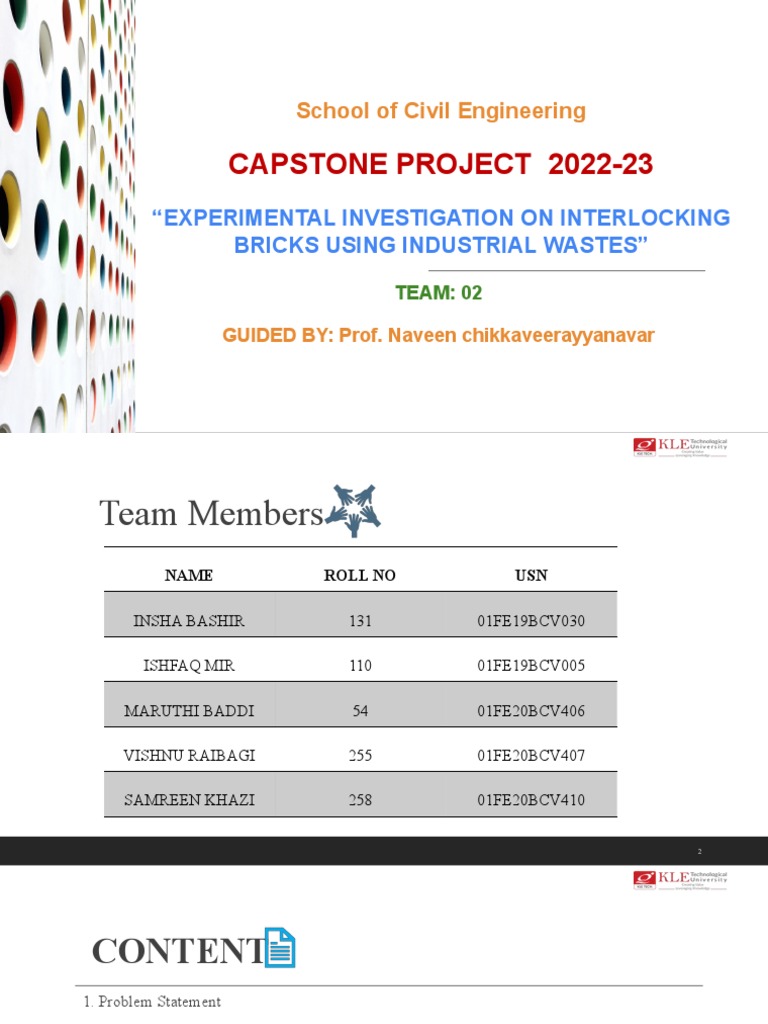 Final Review Capstone | PDF | Strength Of Materials | Masonry