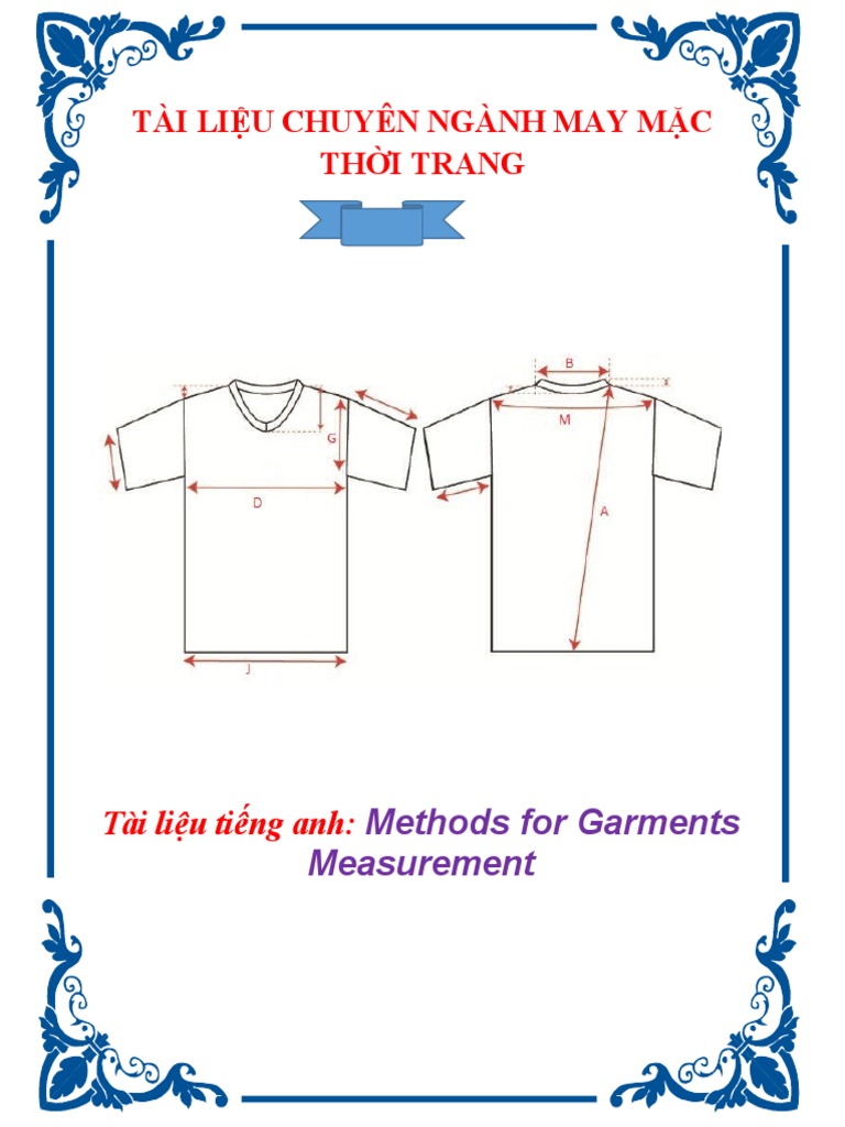 Garment Measurement Methods Guide | PDF