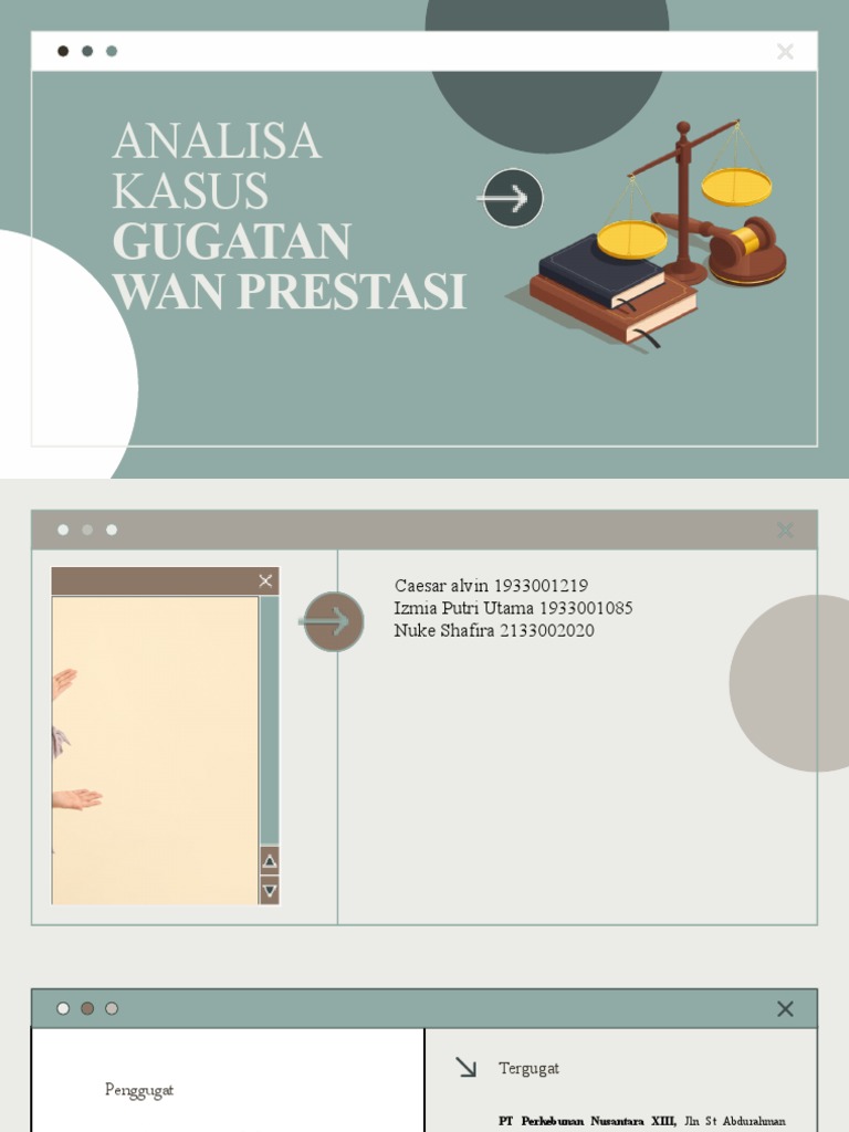 Analisis Kasus H Acara Perdata | PDF | Hukum