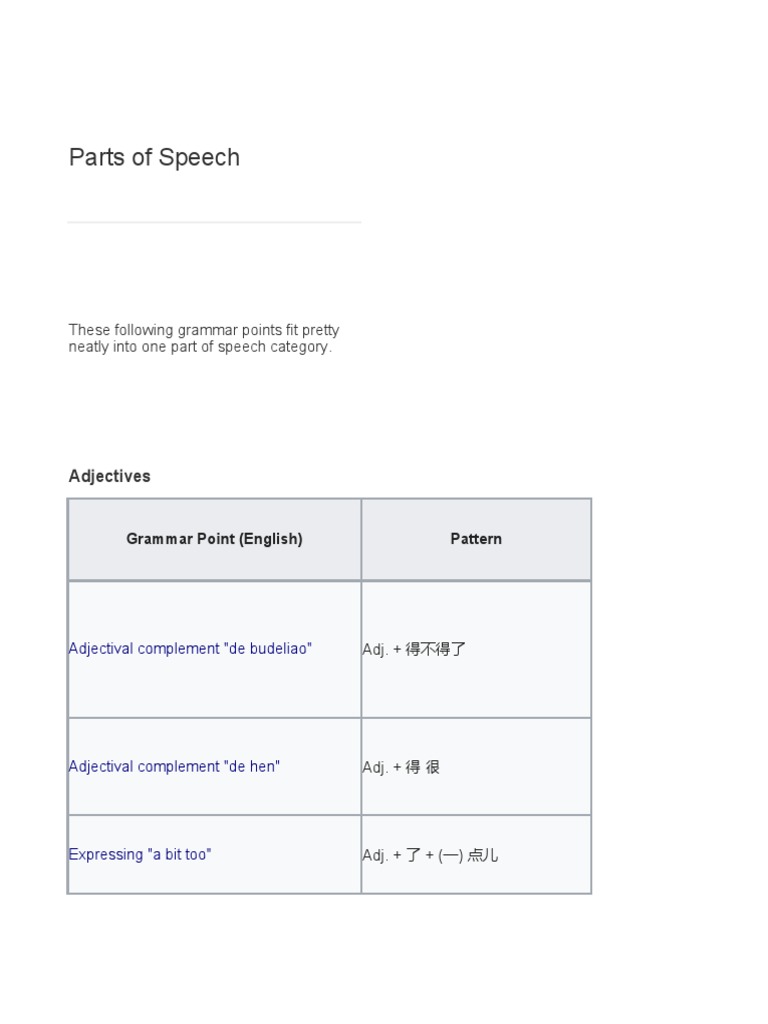 b2 Yufa Chinese Grammar Level 4 | PDF | Verb | English Language