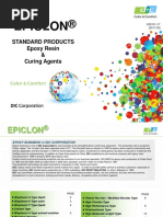 Epiclon Epiclon: Standard Products Epoxy Resins & Curing Agents | PDF ...