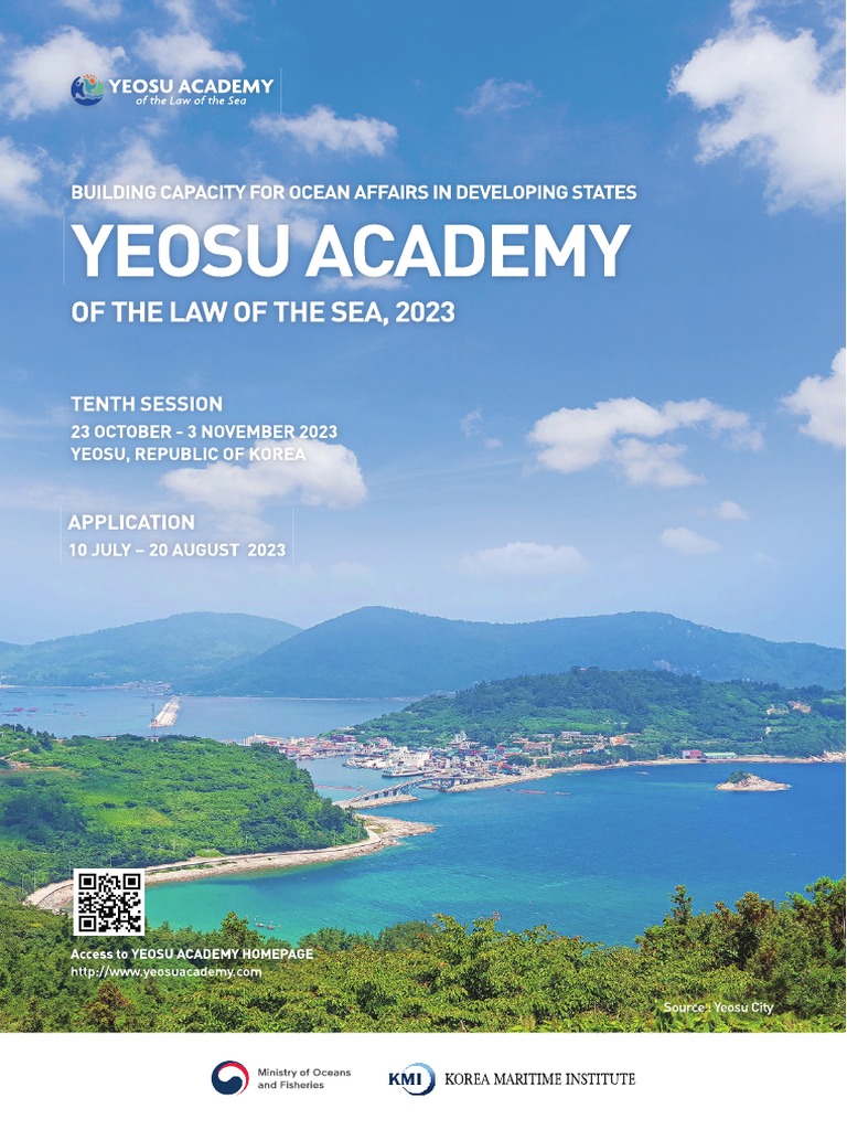 2023 Yeosu Academy of The Law of The Sea - Final | PDF