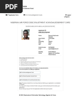 Nysc ONLINE-REGISTRATION Form-4 | PDF | Social Science