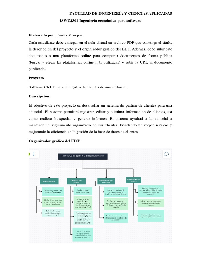 Sistema CRUD de Registro de Clientes Para Una Editorial | PDF