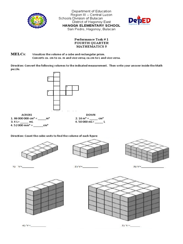 Math Q4 Peta 1 | PDF