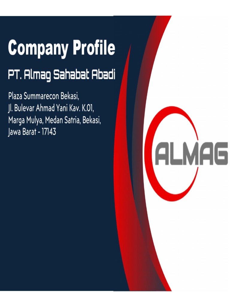 Almag Company Profile New | PDF | Crane (Machine) | Equipment