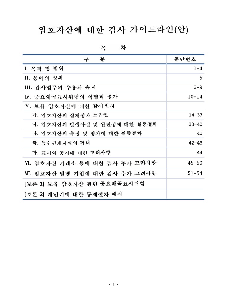 Cryptocurrency Guide Line | PDF