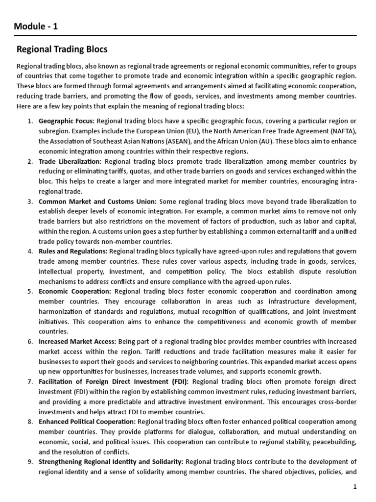 International Business Management - (Notes Theory) | PDF