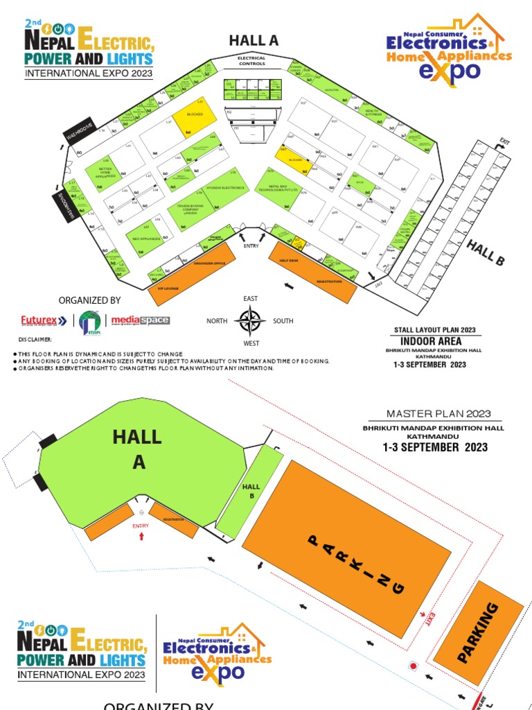 Stall Layout Plan for Kathmandu Expo 2023 | PDF