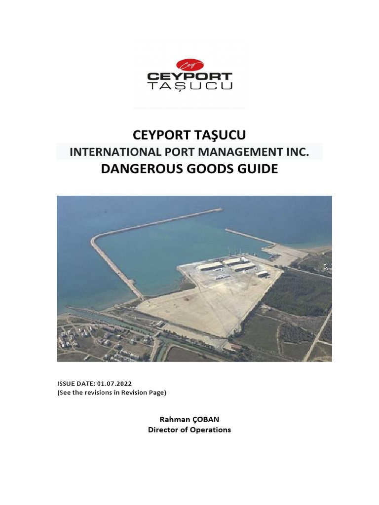 Turkey Dangerous Goods | PDF | Dangerous Goods | Cargo