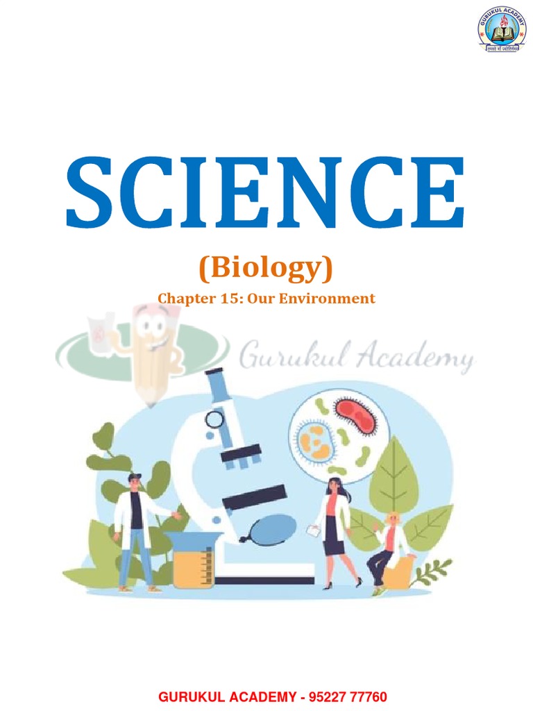 Chapter - 15 Our Environment | PDF | Ecosystem | Food Web
