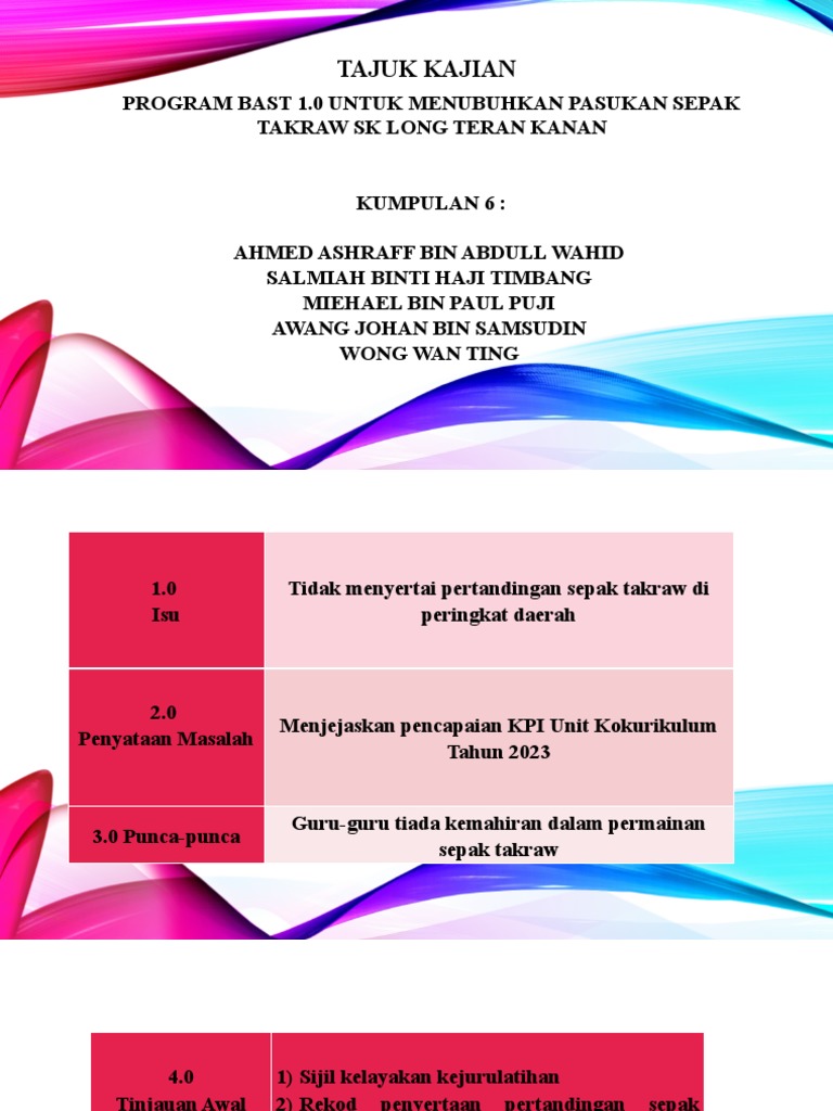 Pembentangan One Page | PDF