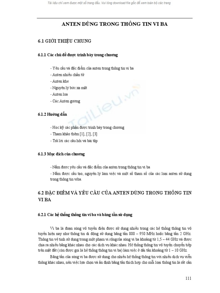 Anten Dung Trong Thong Tin Viba 8806 | PDF