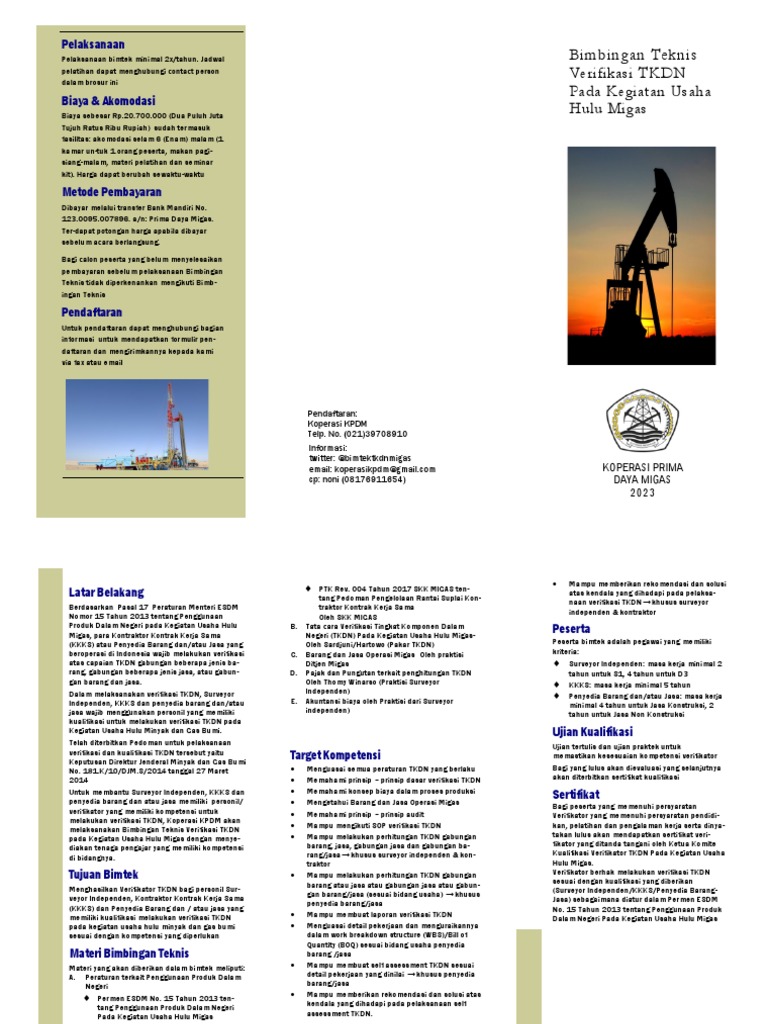 Brosur TKDN KPDM Offline | PDF