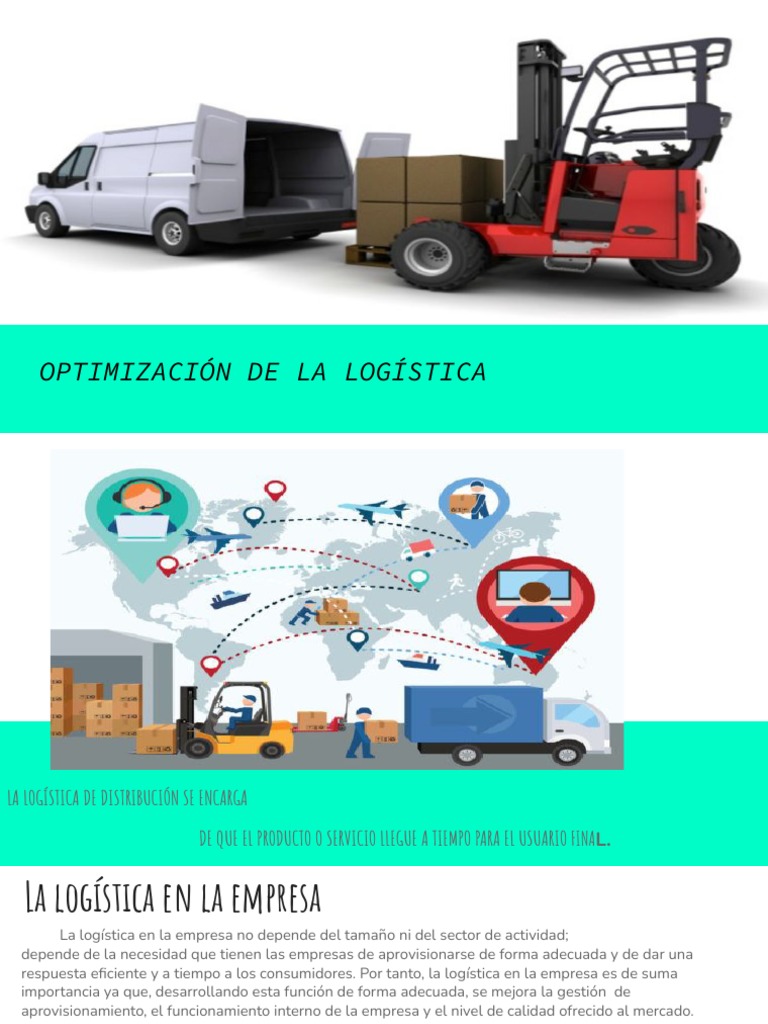 Optimización de La Logística | PDF | Logística | Calidad (comercial)
