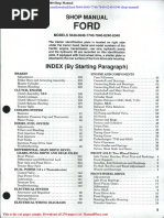 Ford 3230 3430 3930 4630 4830 Shop Manual | PDF | Technology & Engineering