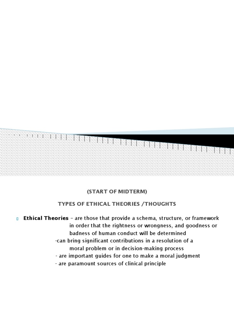 Ethical Theories | PDF | Utilitarianism | Pleasure