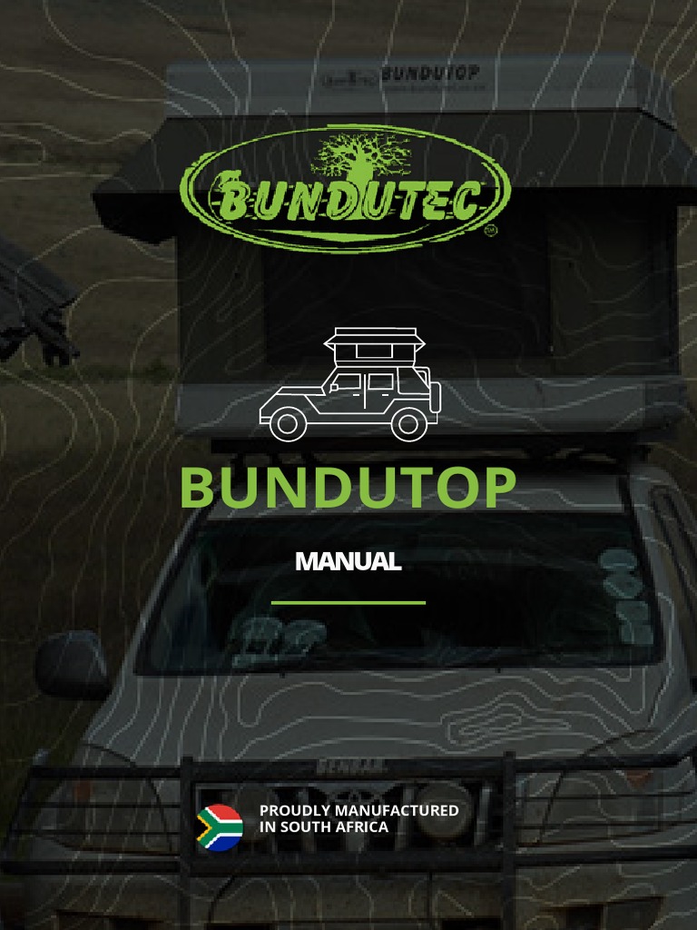 Bundutec-Bundutop-Manual-2021 | PDF | Tent | Screw