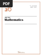 Basic Mathematics Sample Questions and Answers | PDF | Area | Pi