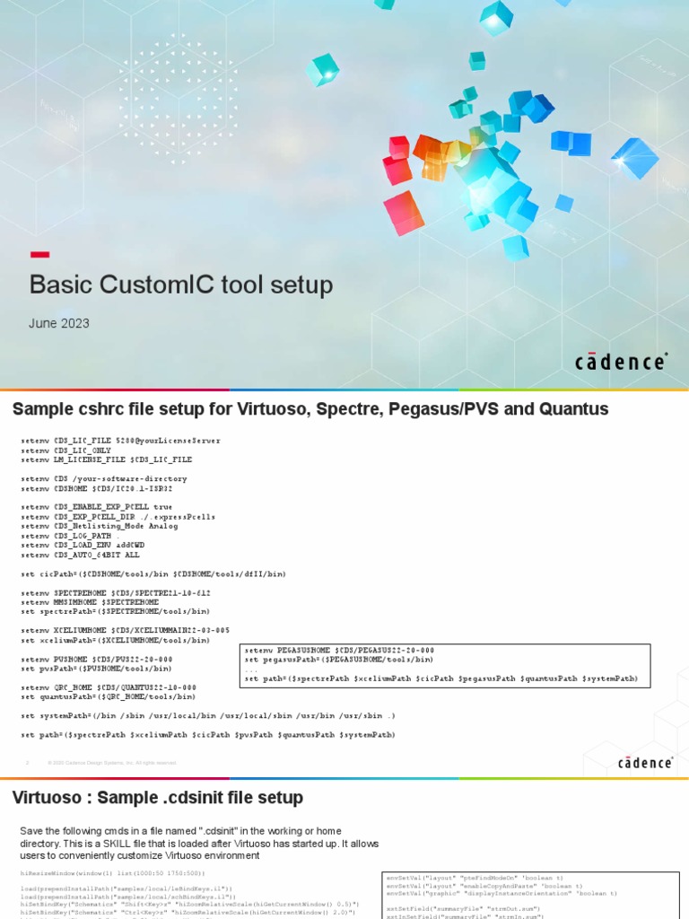 CustomIC Tool Setup Guide | PDF | Trademark | Server (Computing)