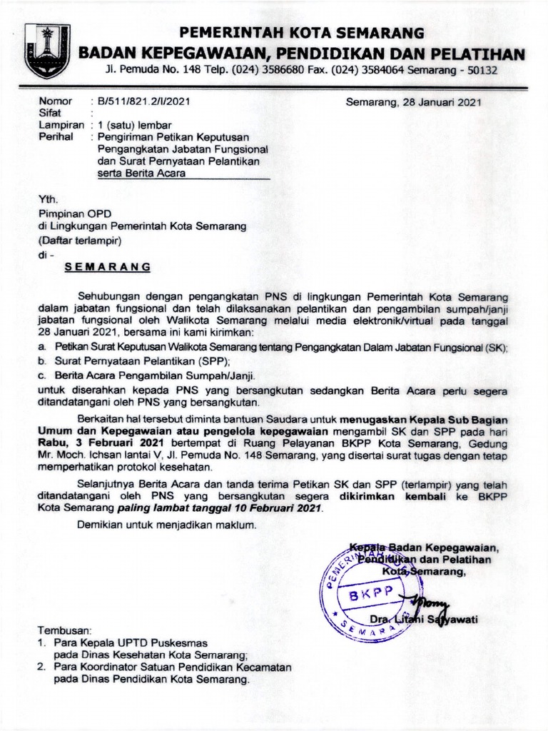 Pengantar Pengambilan SK-SPP-BA | PDF