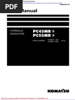 Komatsu Pc27 Pc30 Pc35 Pc40 Pc50 Mr2 Shop Manual | PDF | Pipe (Fluid Conveyance) | Adhesive