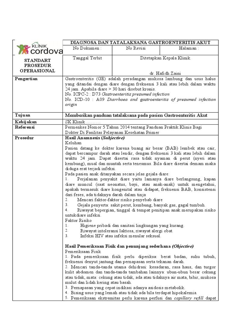 Spo Penyakit Gea | PDF