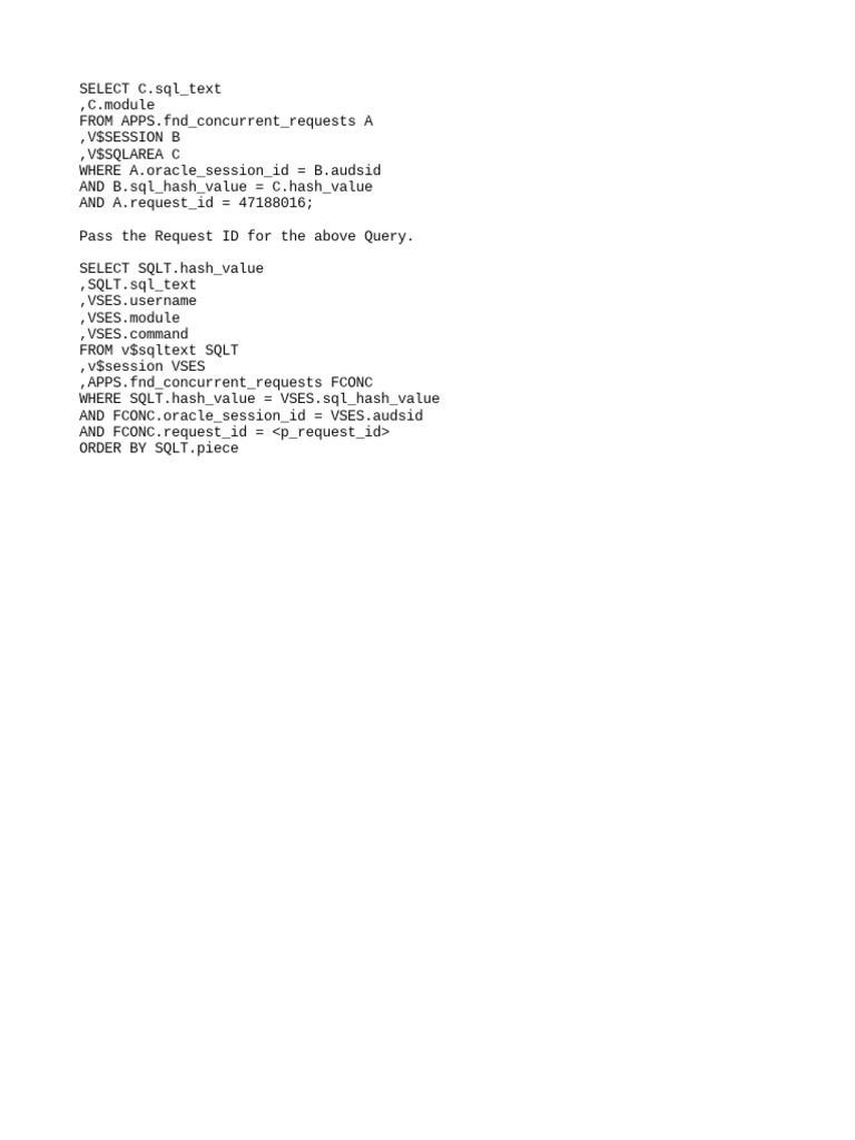 Concurrent SQL | PDF