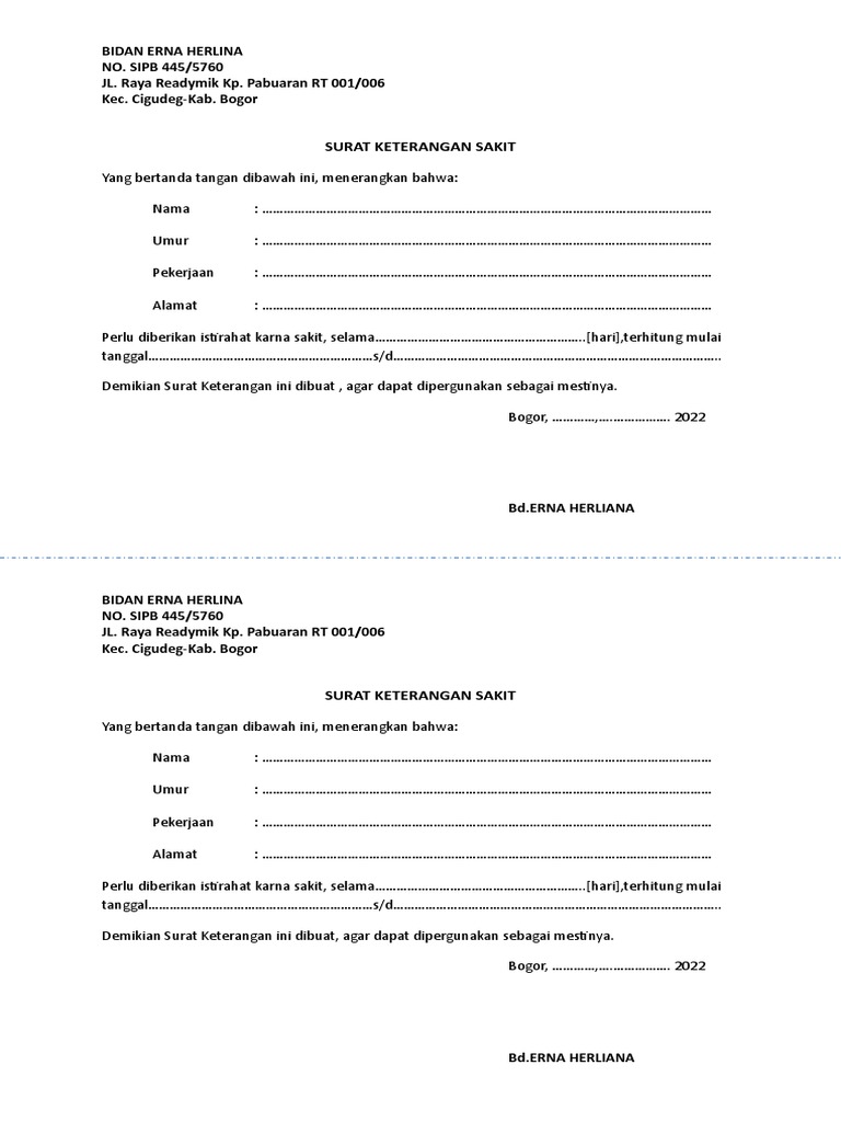 Bidan Erna Herlina | PDF