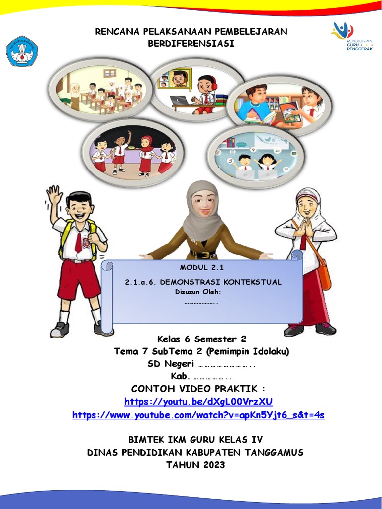 Contoh Rpp-Diferensiasi | PDF
