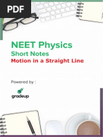 Class 11 Physics Notes 2025 26 Chapter 3 Motion in A Plane | PDF ...