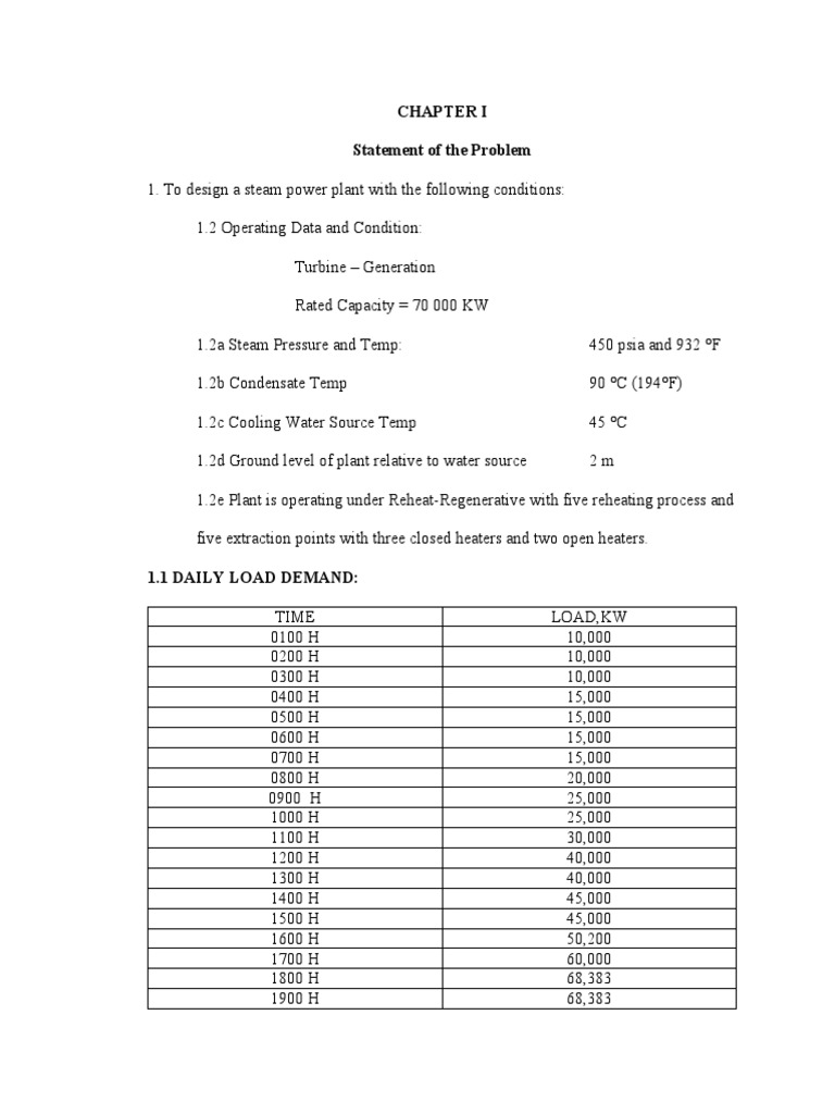 Steam Power Plant Design | PDF | Coal | Power Station