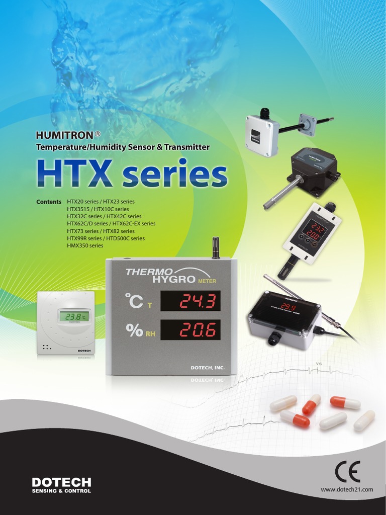 HTX Series - Temperature Humidity Sensor Transmitter - Eng | PDF ...