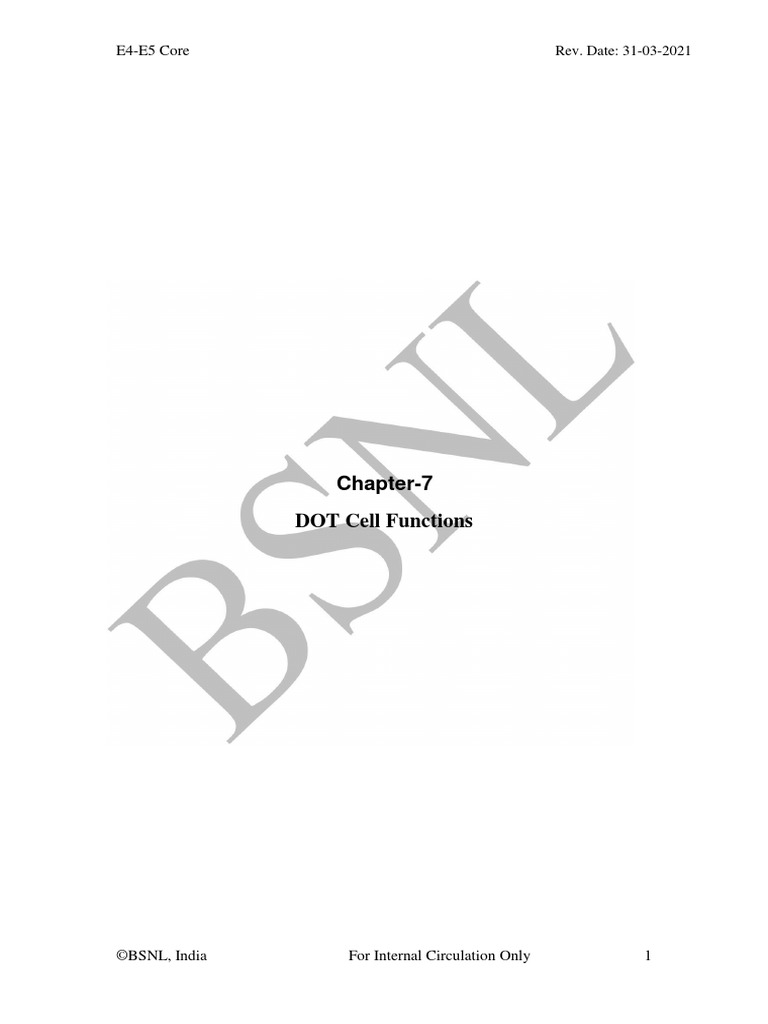 E4-E5 - Text - Chapter 7. DOT Cell Functions | PDF | Pension | Interest