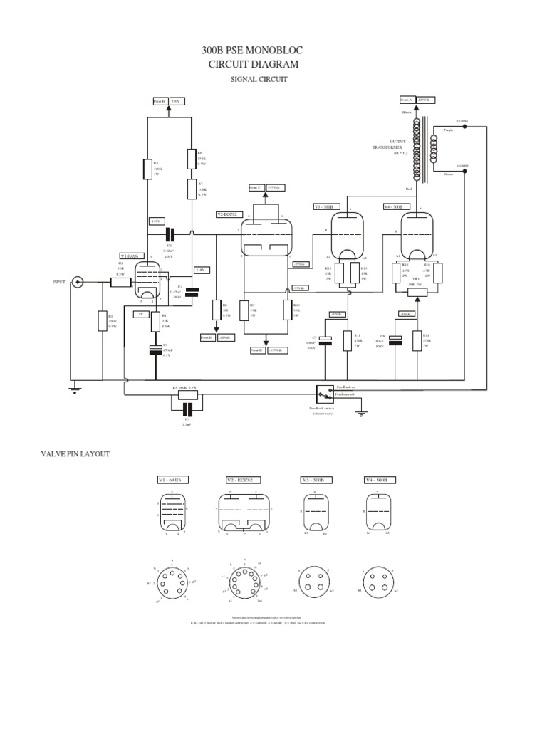300B Pse 6au6 Ecc82 1 | PDF | Vacuum Tube | Electromagnetism