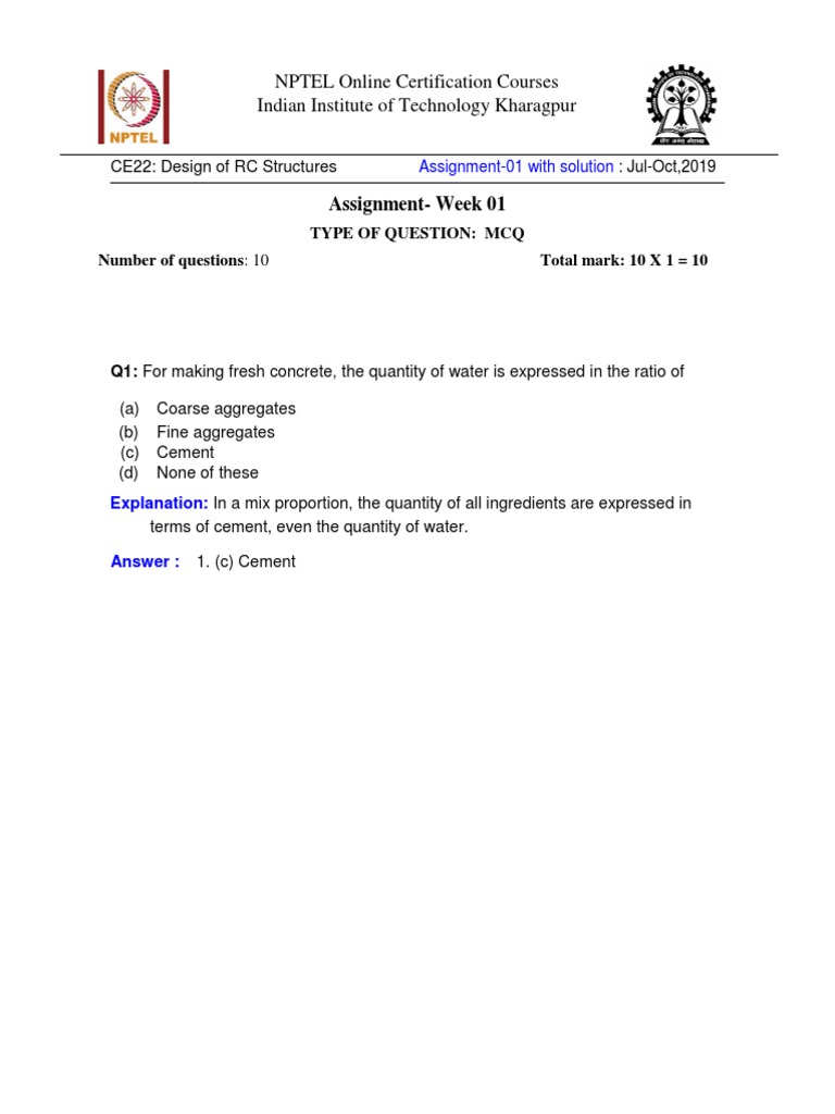 (NPTL) DCS-2 MCQ | PDF | Technology & Engineering