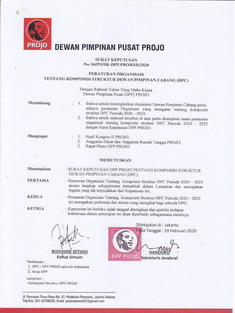 PO No 04 Komposisi DPC | PDF