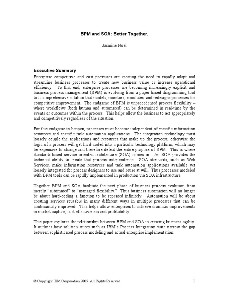 Ibm BPM | PDF