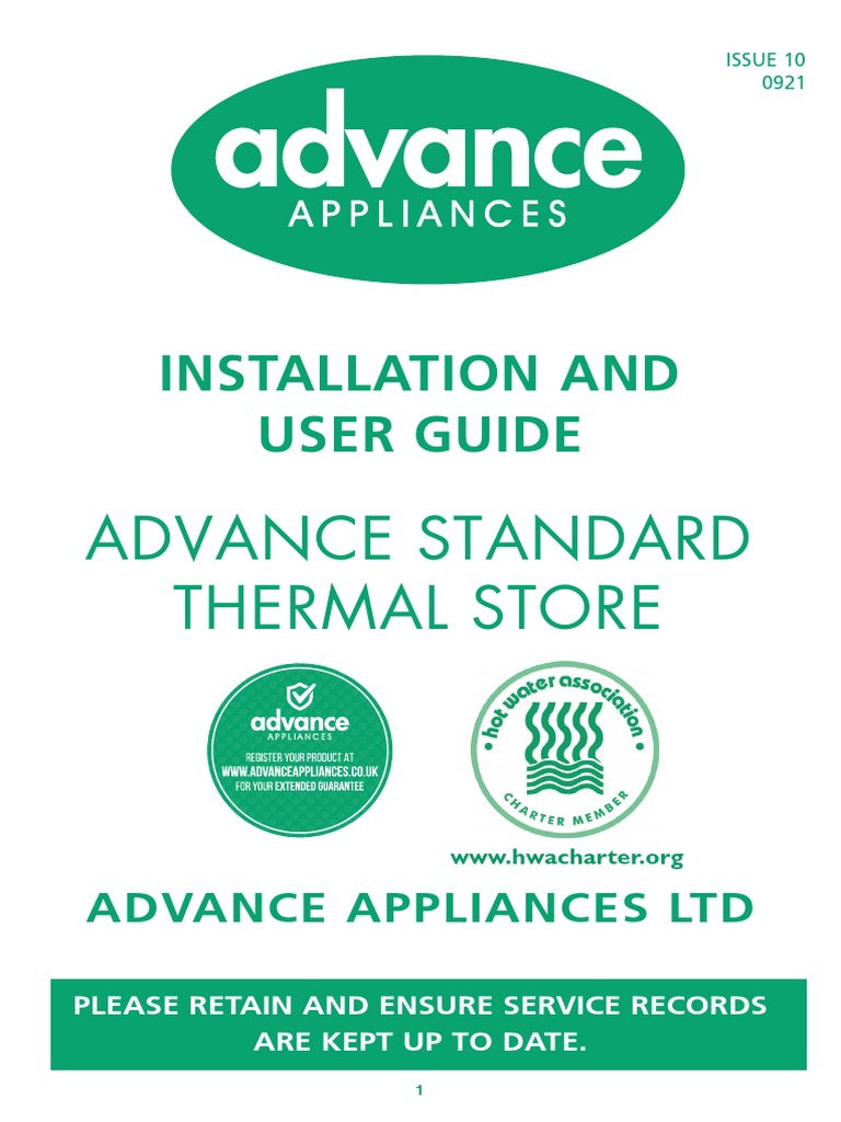 Standard Thermal Store Installation Guide Sept 21 | PDF | Thermostat ...